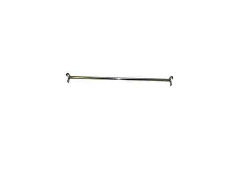 4' HANG RAIL - CHROME - 1" TUBING DIA | King's Display